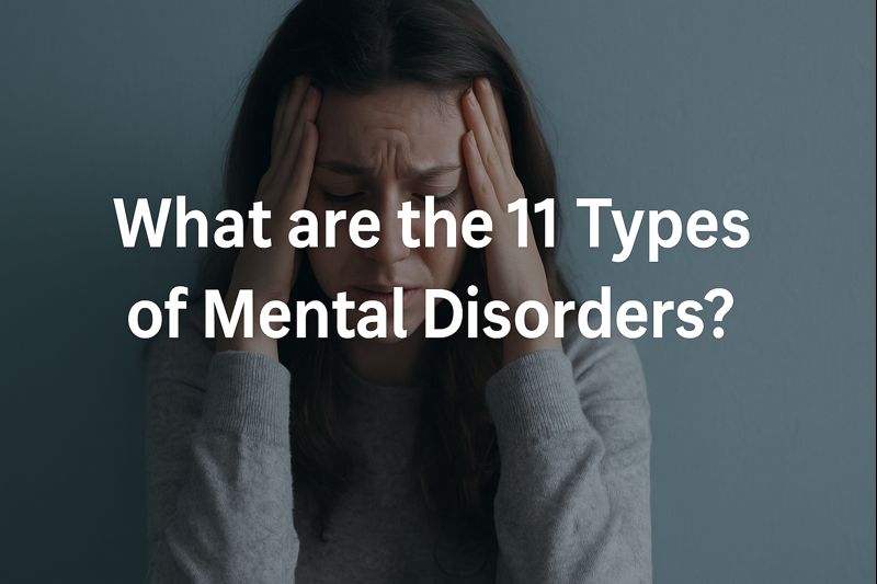 11 Types of Mental Disorders: Categories & Key Signs Explained